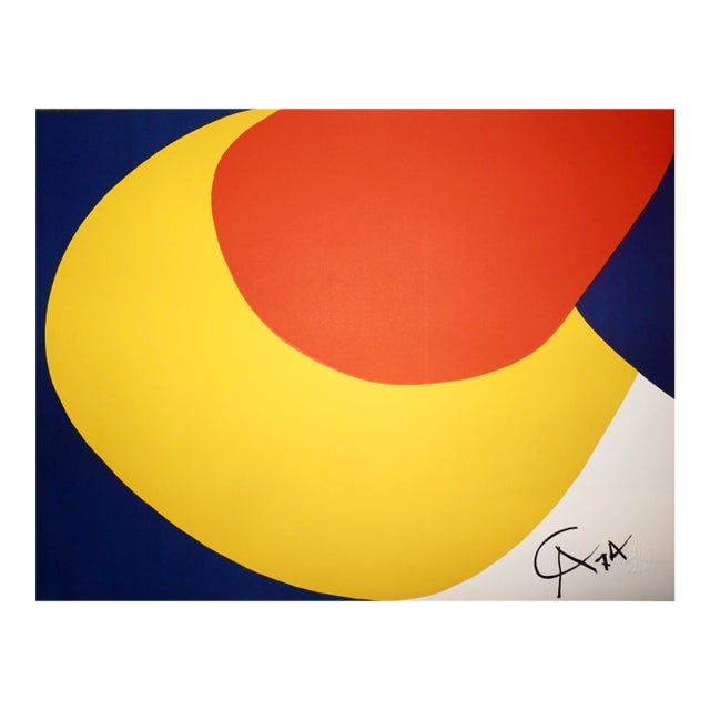 Alexander Calder Limited Edition Lithograph "Convection" Flying Colors ...