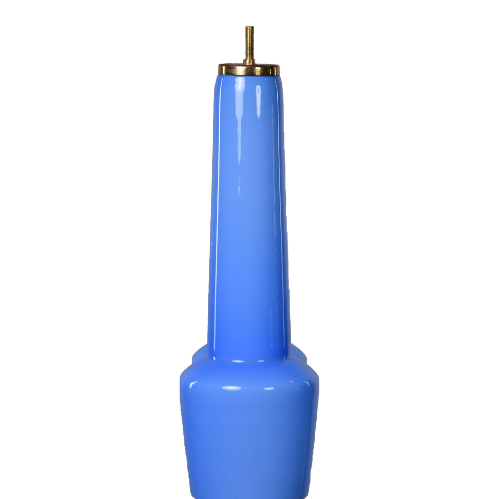 Slender Blue Stilnovo Pendant Light | Chairish