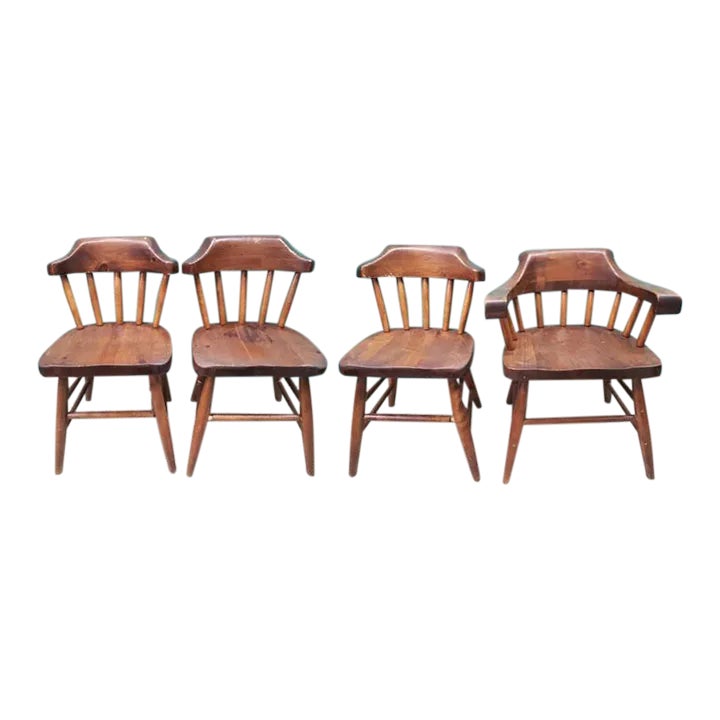 Late 20th Century Vintage Drake, Smith and Company Hand Rubbed Pine ...