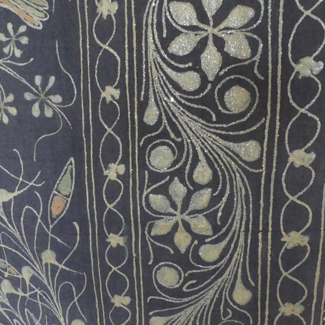 Large Art Deco Textile Artwork, 1920s | Chairish