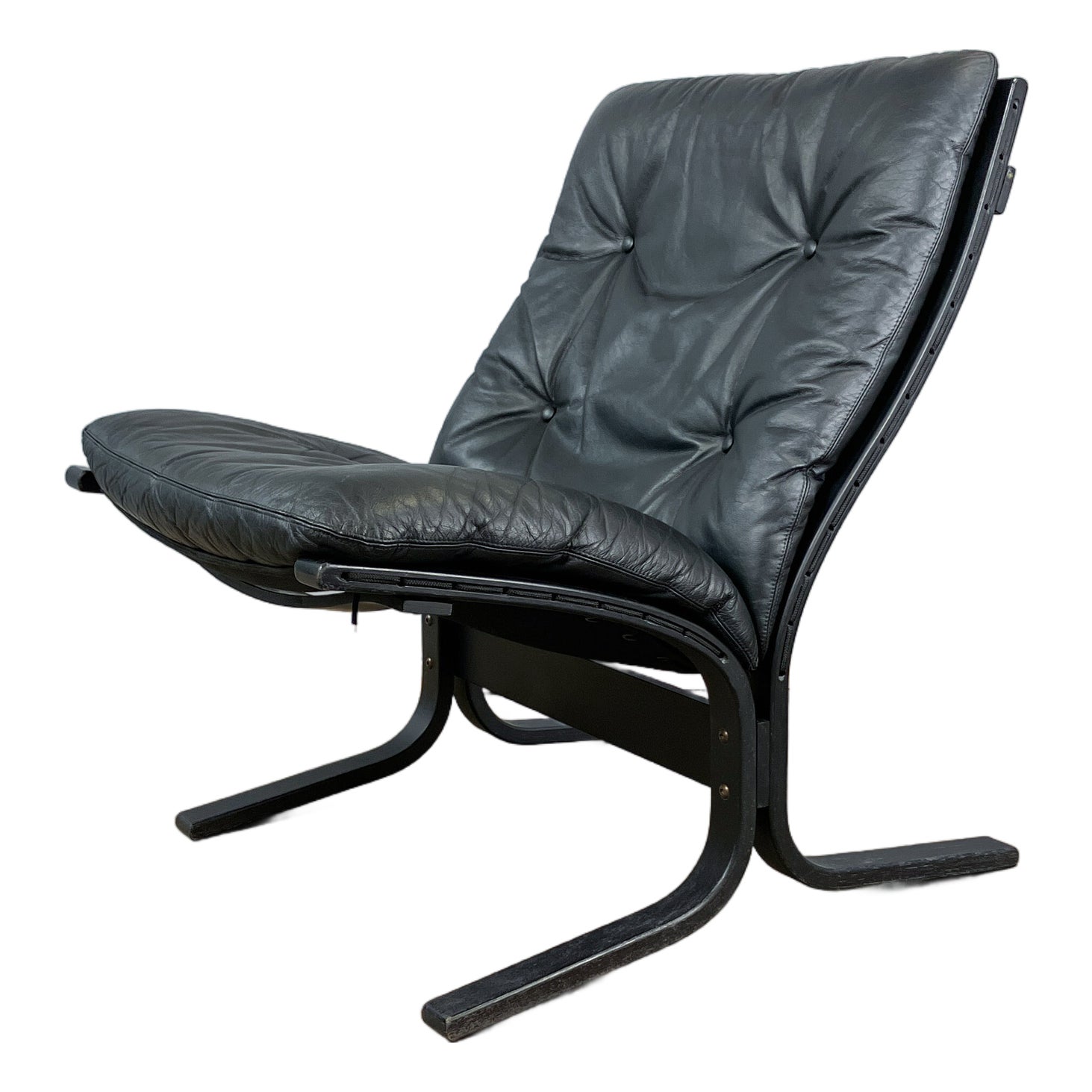 Siesta Chair in Leather and Bent Beechwood by Ingmar Relling for ...