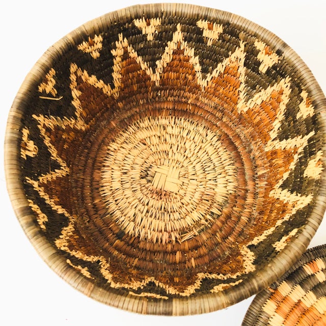 Lidded Coil Basket | Chairish