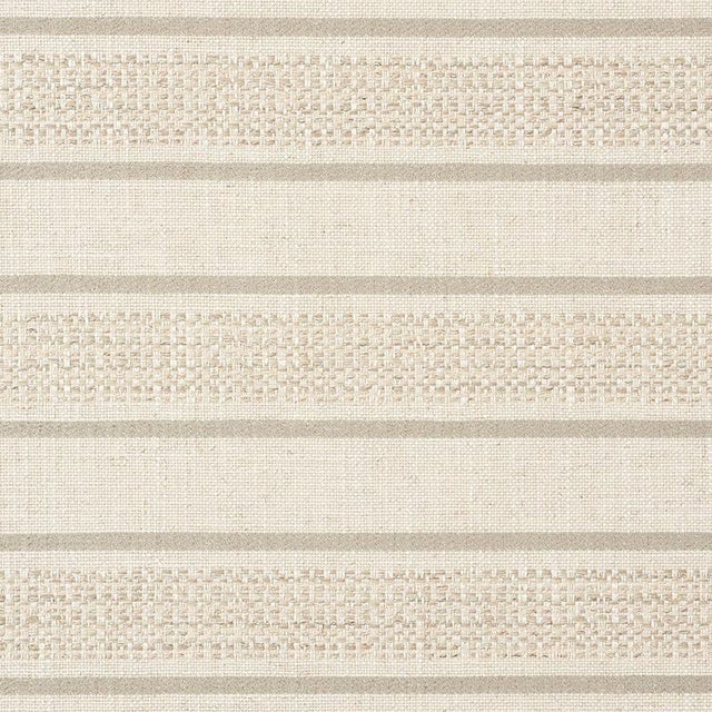 Sample - Schumacher Oxnard Fabric in Stone | Chairish