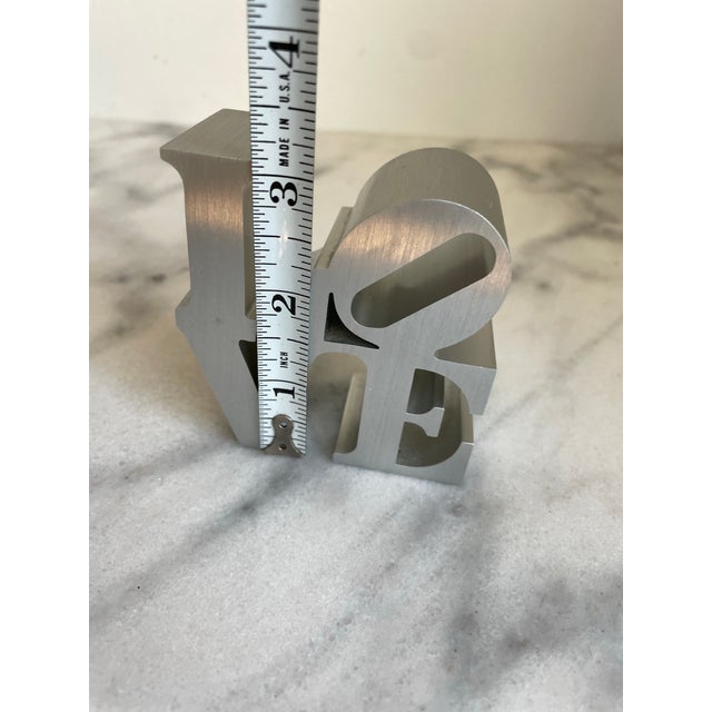 Late 20th Century Robert Indiana Style Pop Art Typography "Love" Desk ...