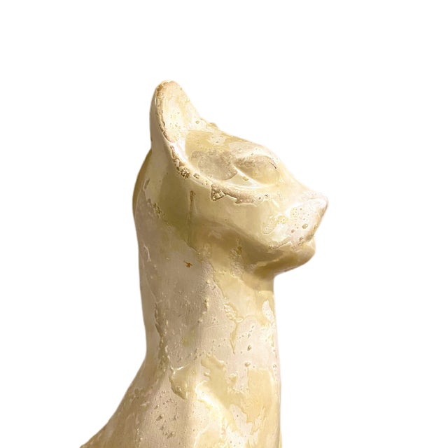 Monumental Vintage 1960s Holland Mold Modernist Ceramic Cubist Cat ...