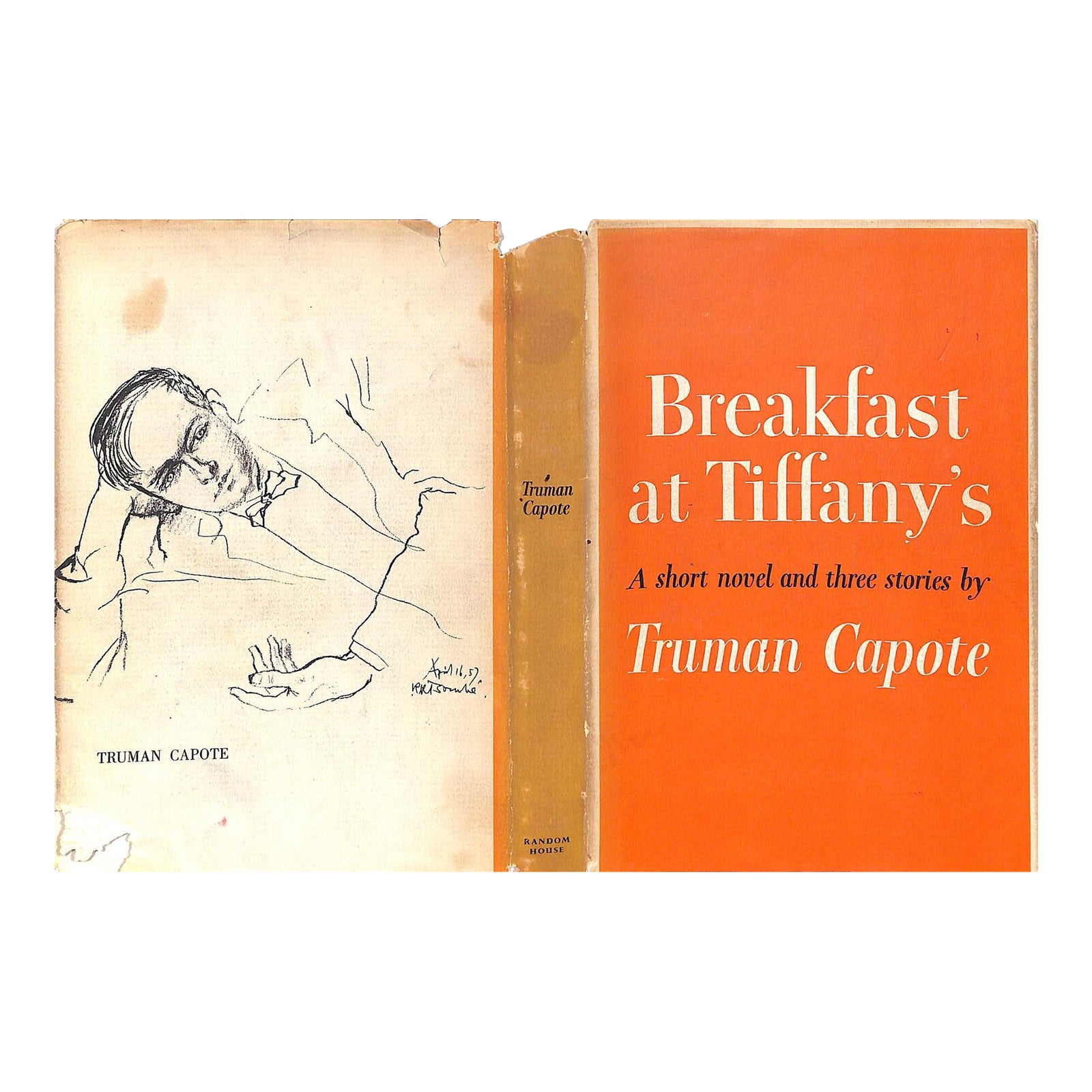 "Breakfast at Tiffany's: A Short Novel and Three Stories" 1958 Capote ...