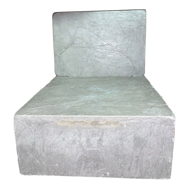 Concrete Lounge Chair | Chairish