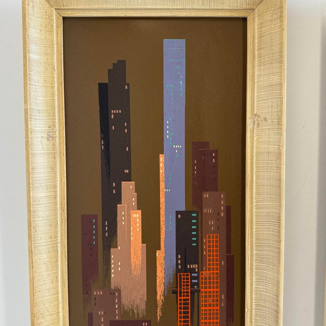 Pair of Charles Ragland Gunnel Cityscape Prints | Chairish