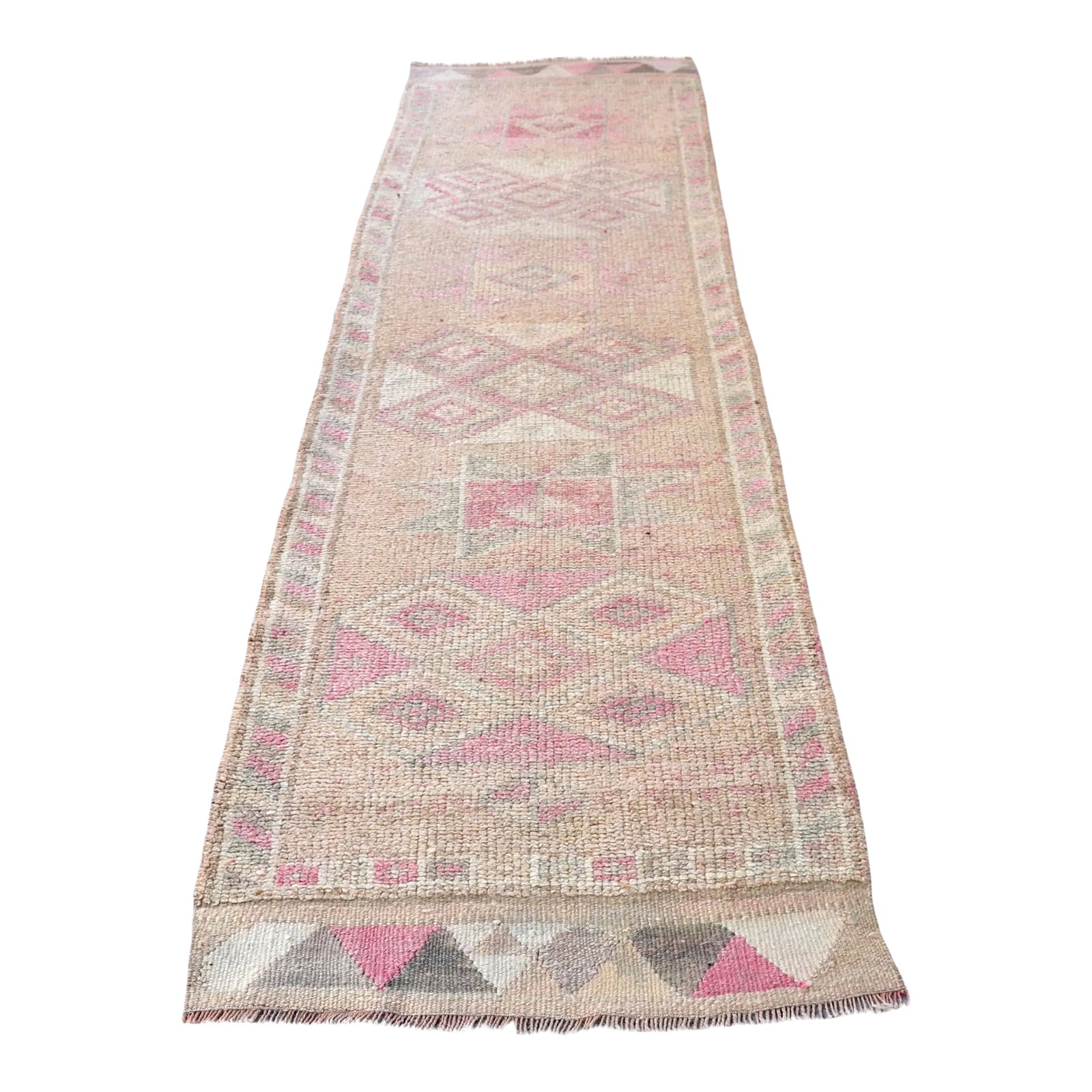 1960s Vintage Hallway Runner | Chairish