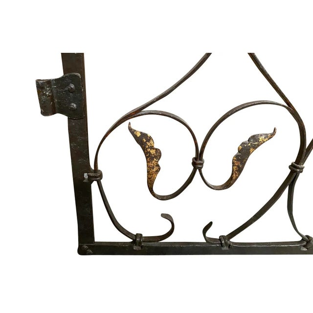 Pair of 17th Century Italian Iron Gates | Chairish