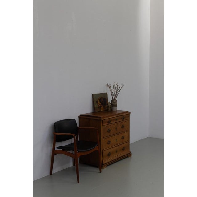 Danish Teak Captains Chair by Erik Buch for Ørum, 1960s | Chairish