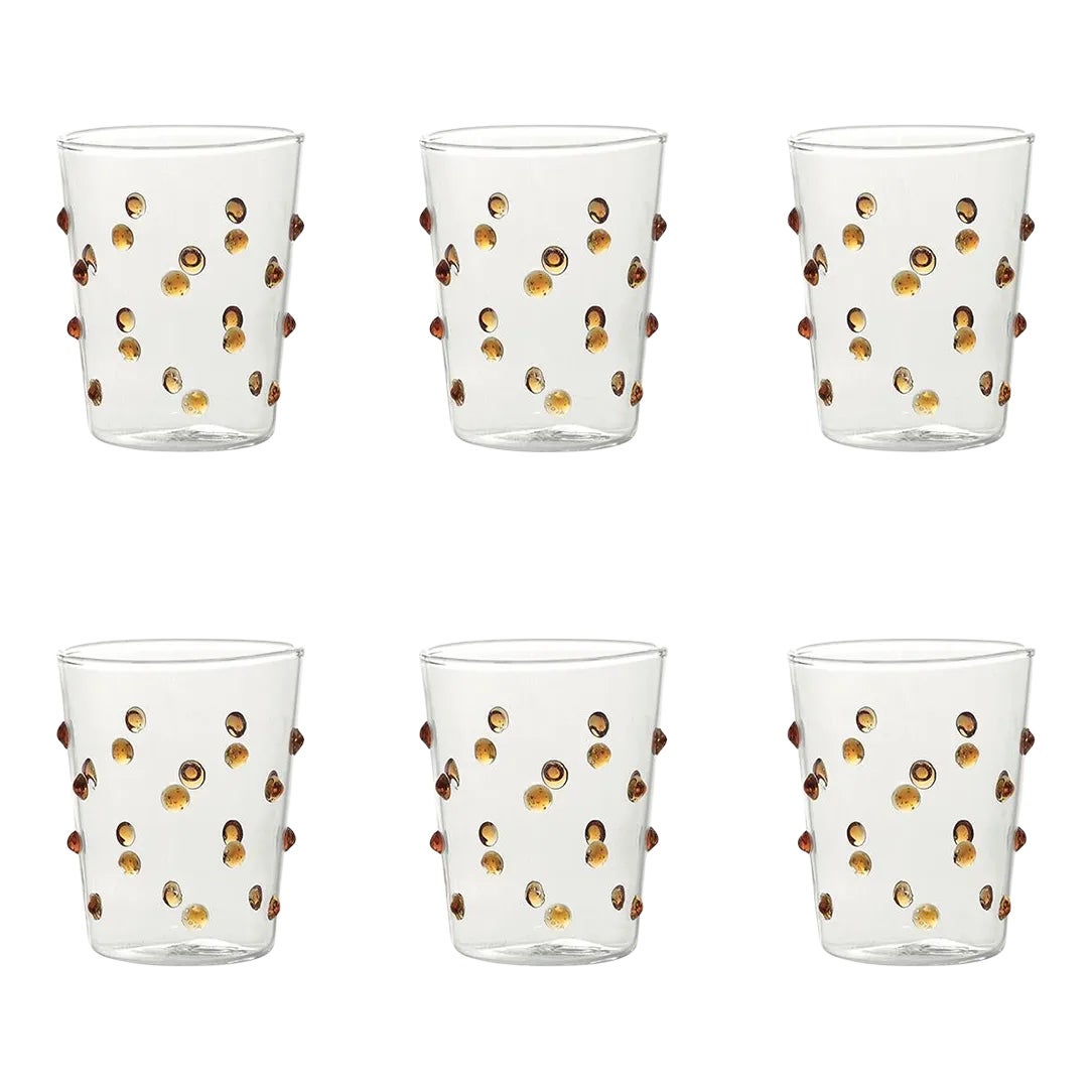 Zafferano Party Tumbler Junior in Yellow - Set of 6 | Chairish
