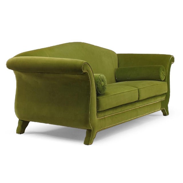 Home & Living Vintage Selva Furniture Designer Italian Chartreuse ...