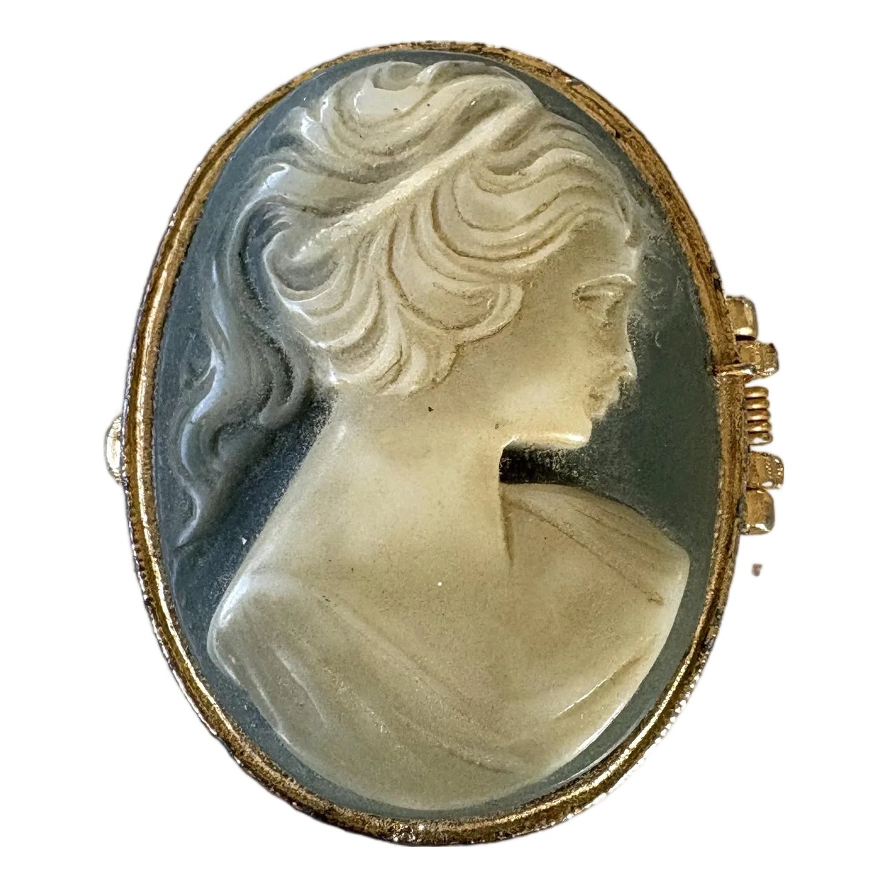 Cameo Pill Box | Chairish