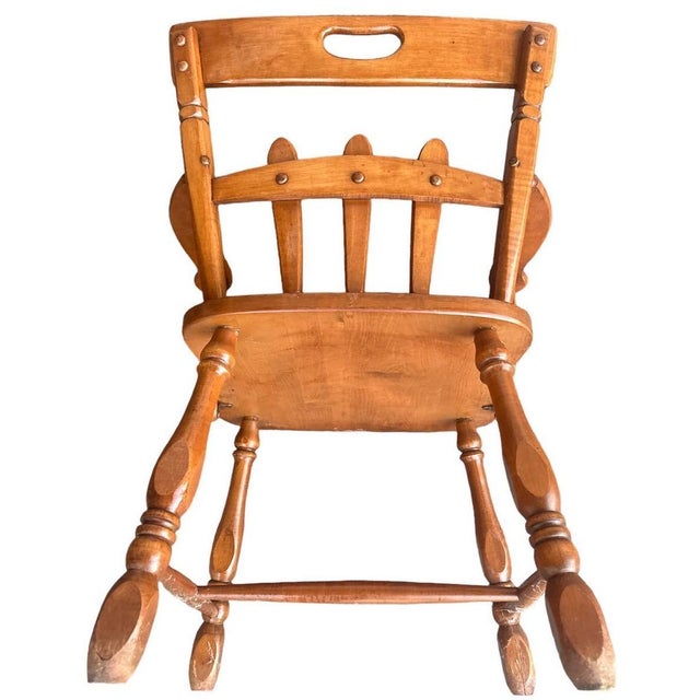 Betty Draper 'Mad Men' Maple Breakfast Room Chairs by Willett Furniture ...