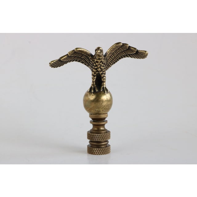 Eagle Lamp Finials - a Pair | Chairish