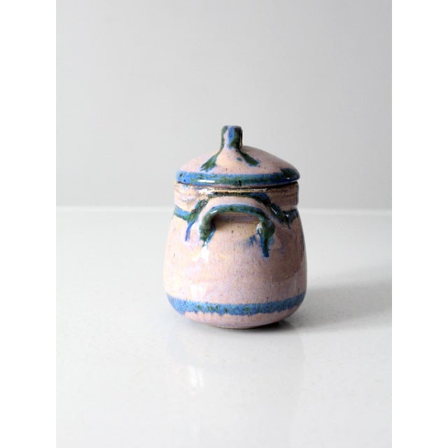 Vintage Studio Pottery Jar | Chairish
