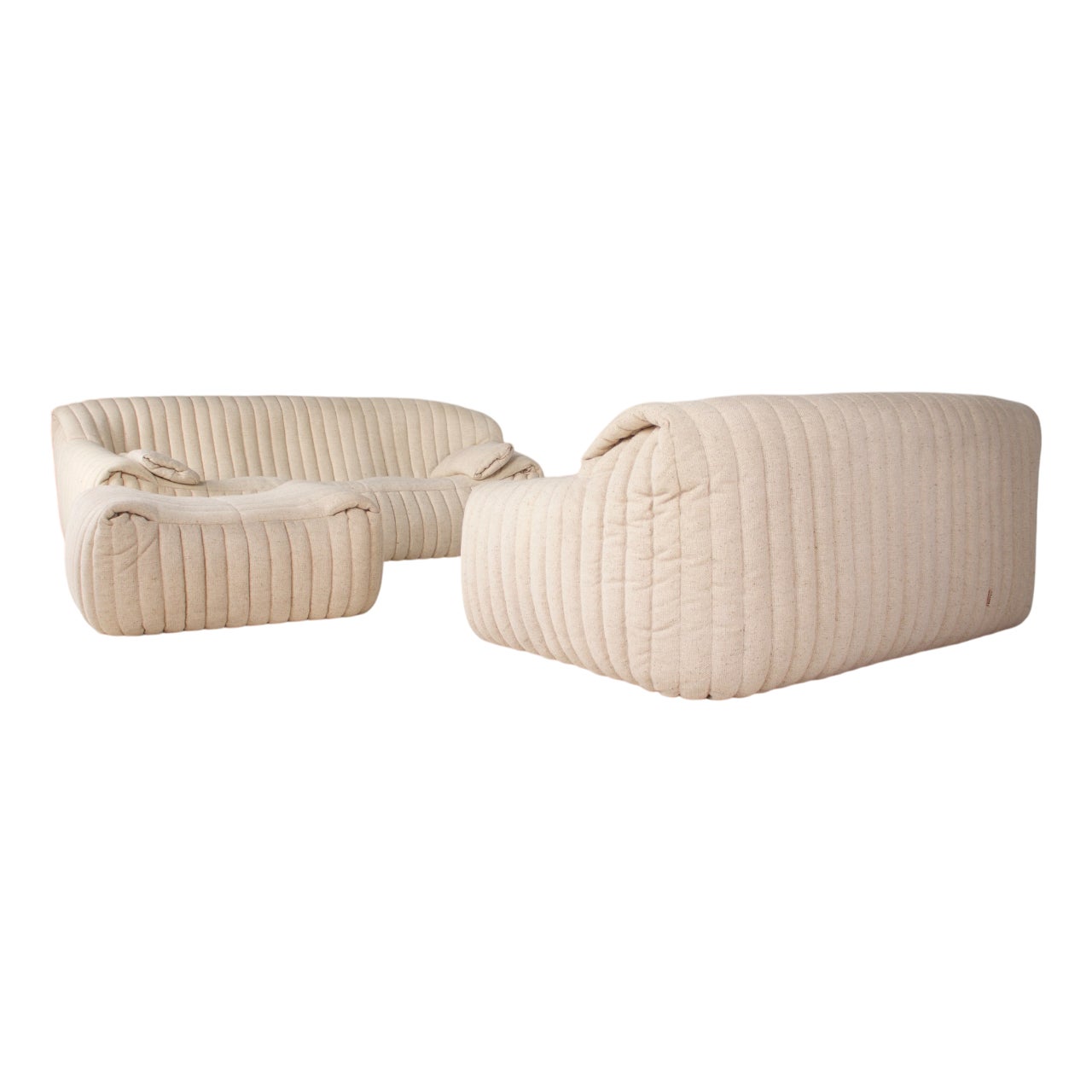 Sandra Sofa Set by Annie Hieronimus & Cinna for Ligne Roset, 1980s, Set ...
