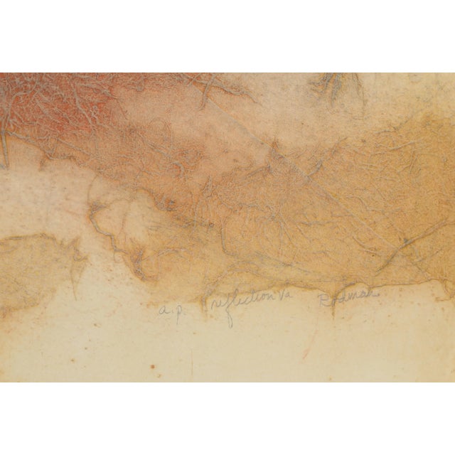 Reflection, Ruth Rodman Etching and Aquatint, Signed, Numbered, and ...