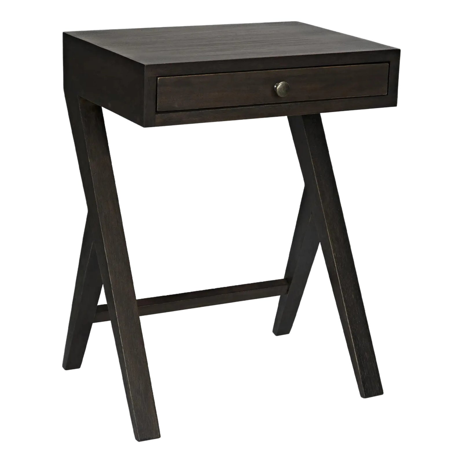 Peter Side Table, Ebony Walnut | Chairish
