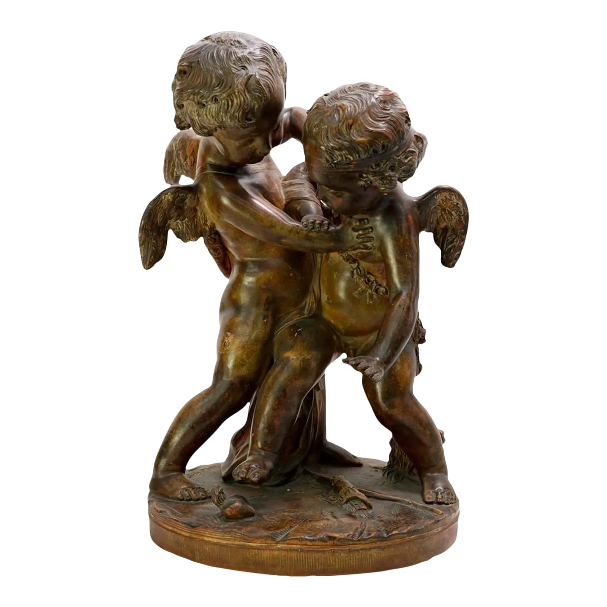 Etienne Maurice Falconet "Bataille Pour L'amour" Terracotta Sculpture ...