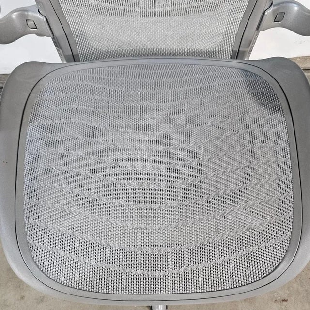 Herman Miller Aeron Platinum Size C | Chairish