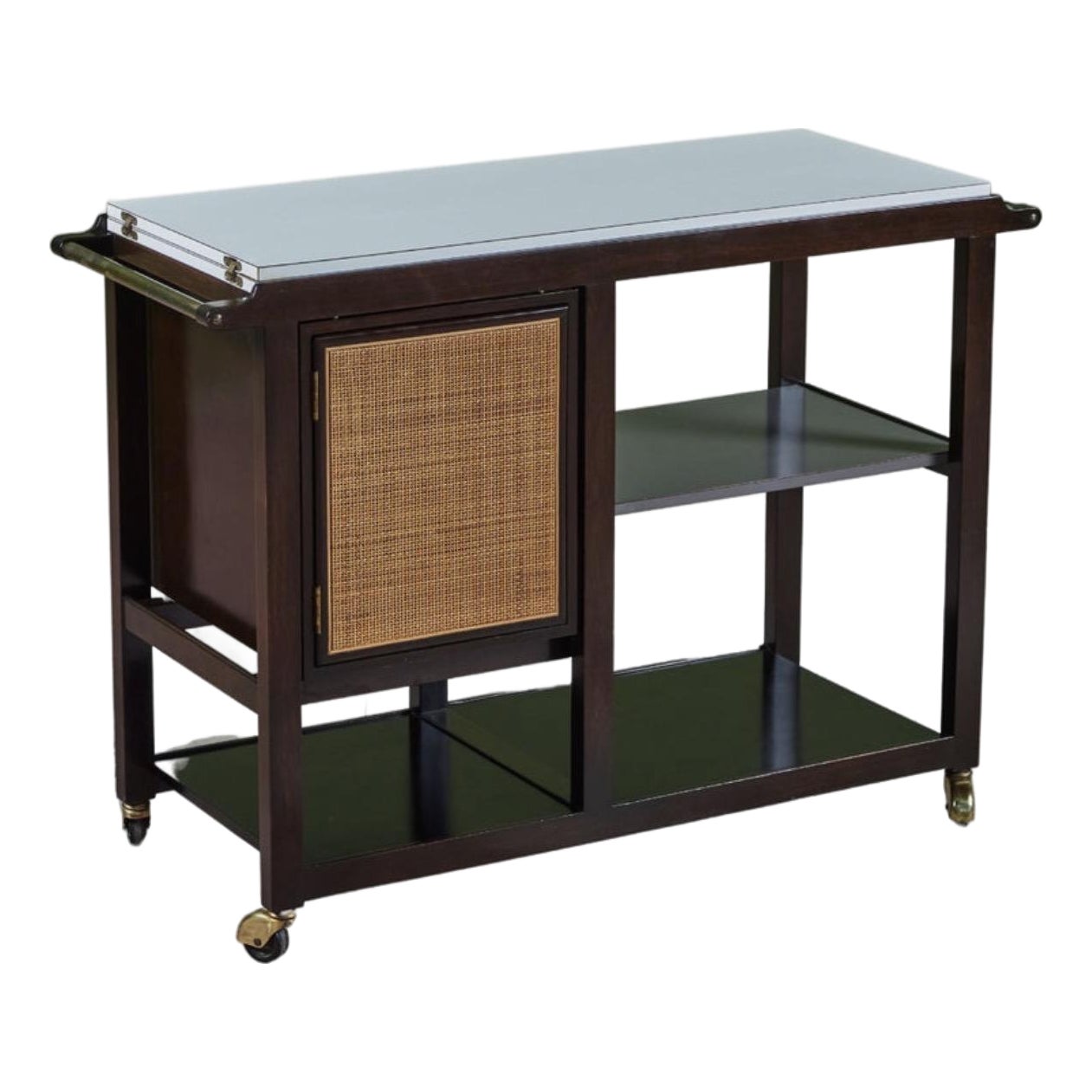 1960s Edward Wormley Bar Cart for Dunbar | Chairish