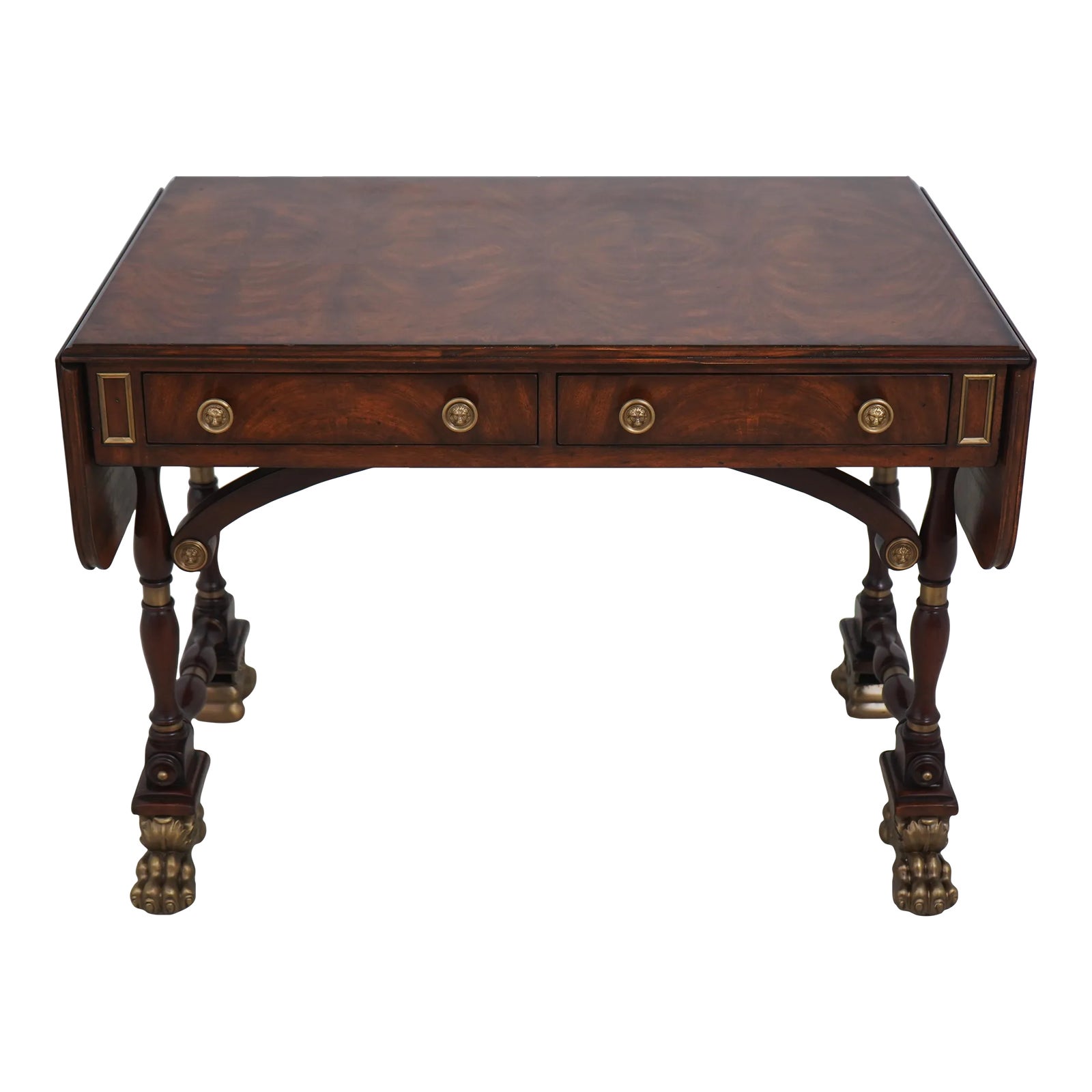 Theodore Alexander Althorp Collection Library Table Desk | Chairish
