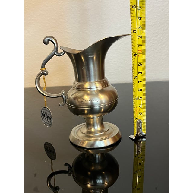 1930s Metawa Dutch Pewter Pitcher | Chairish