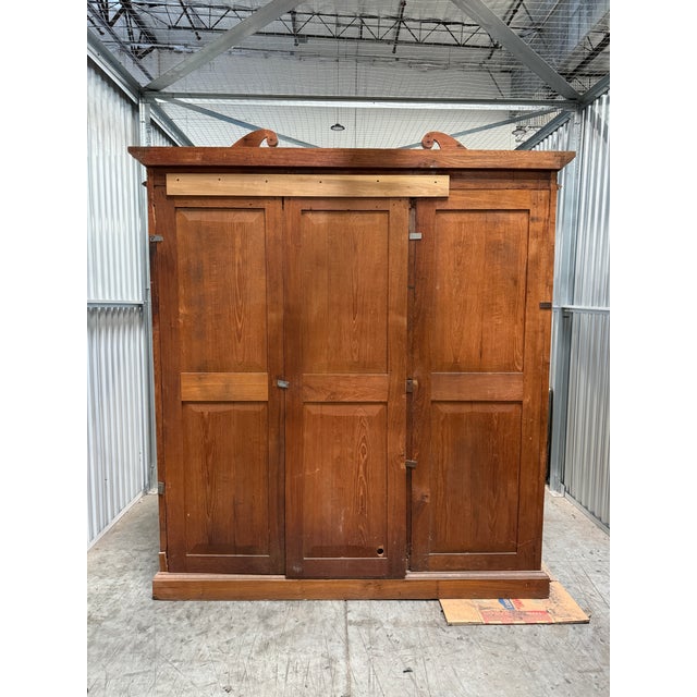 Complete Wardrobe Chifforobe With Shelves and Drawers | Chairish