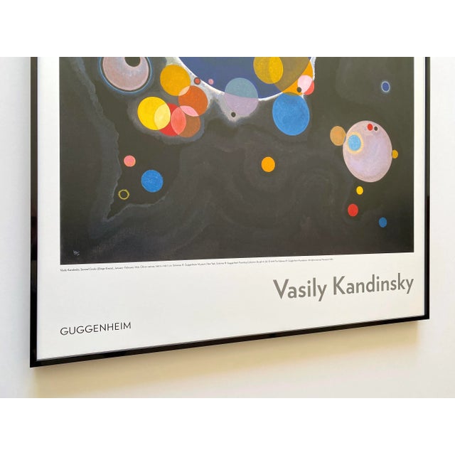 Vasily Kandinsky Modernist Offset Lithograph Print Framed Museum Poster ...