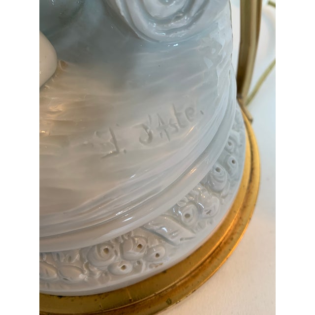 Early 19th Century J D’Aste Capodimonte Bacchus Lamps - a Pair | Chairish