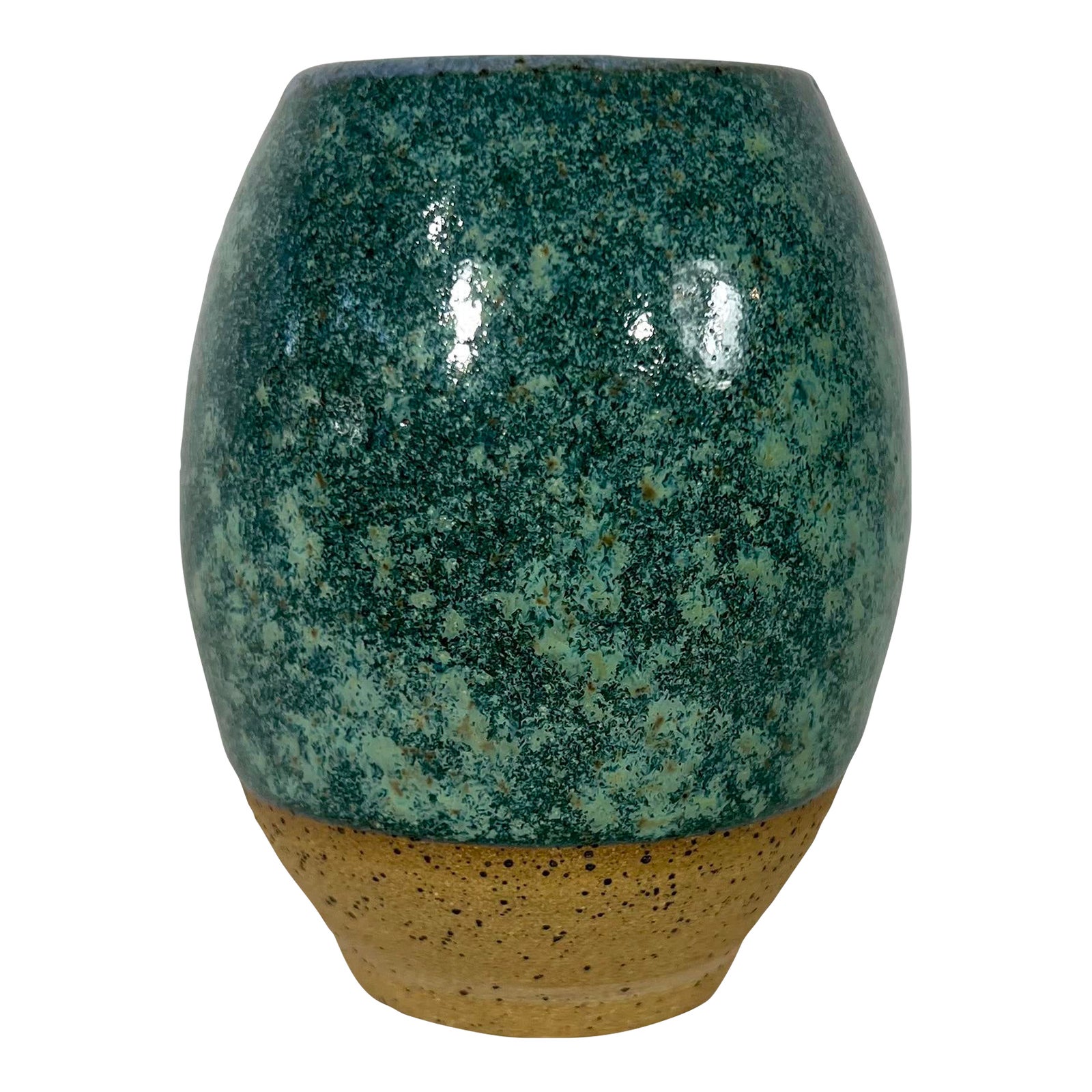 Vintage Mid Century Modern Studio Ceramic Bud Vase | Chairish