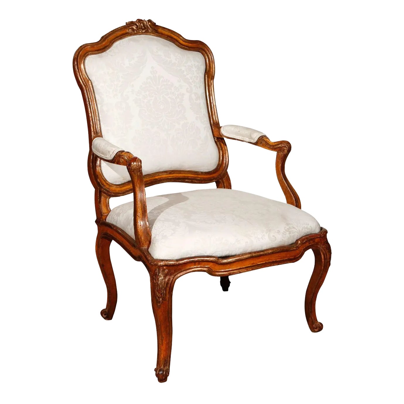 18th c., Italian Rococo-style Chair | Chairish
