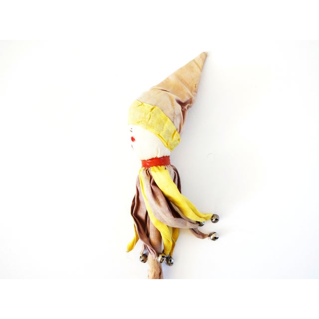 Early 20th Century Jester Marotte Toy | Chairish