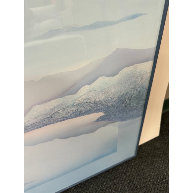 Late 20th Century Alvena McCormick "Fjiordland " Print, Framed | Chairish
