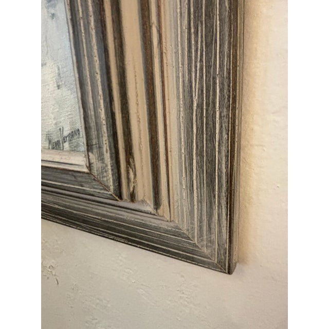 Merri Vetrano Oil on Canvas Cityscape | Chairish