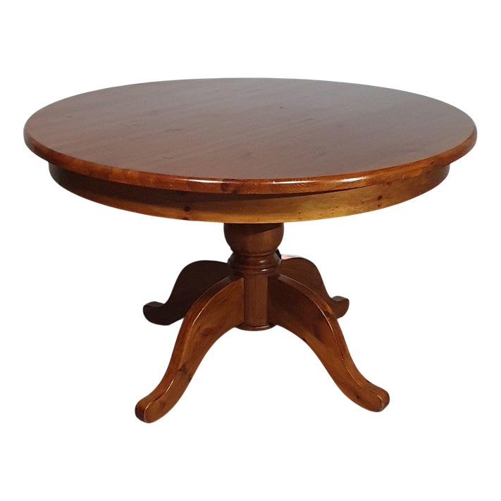 Vintage Pine Dining Table, 1970s | Chairish