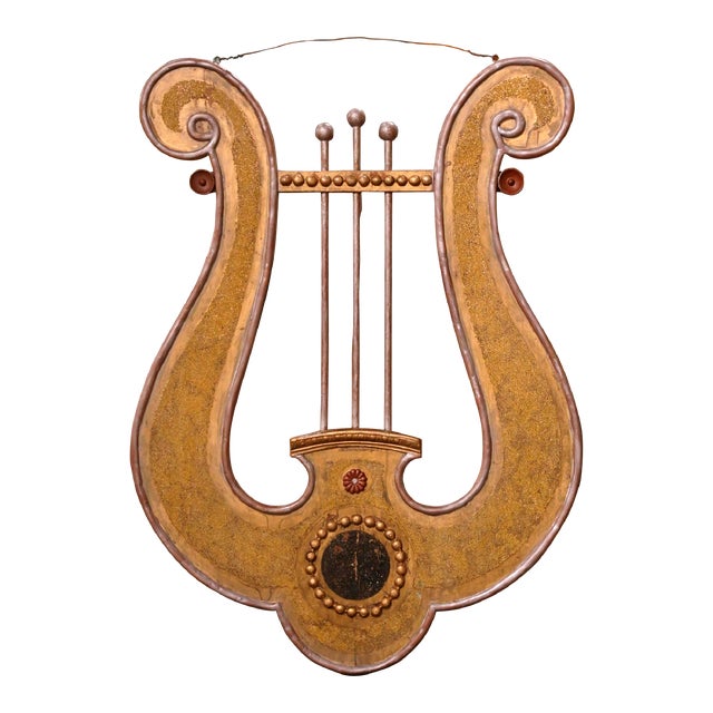 18th Century Italian Carved Giltwood, Silvered and Painted Decorative ...