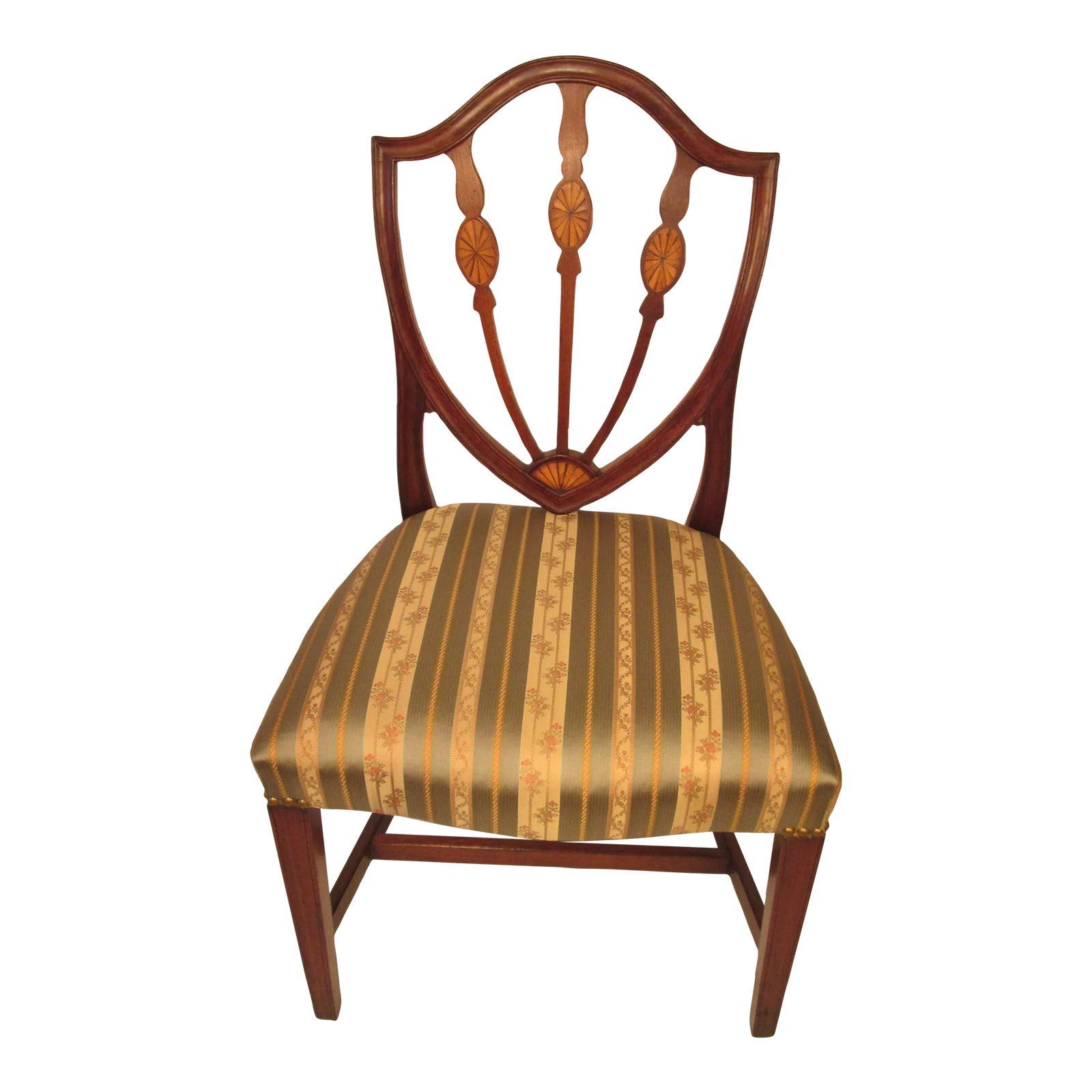 Antique Shield Back Chair | Chairish