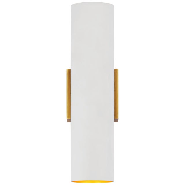 AERIN for Visual Comfort Nella Medium Cylinder Sconce in Hand-Rubbed ...