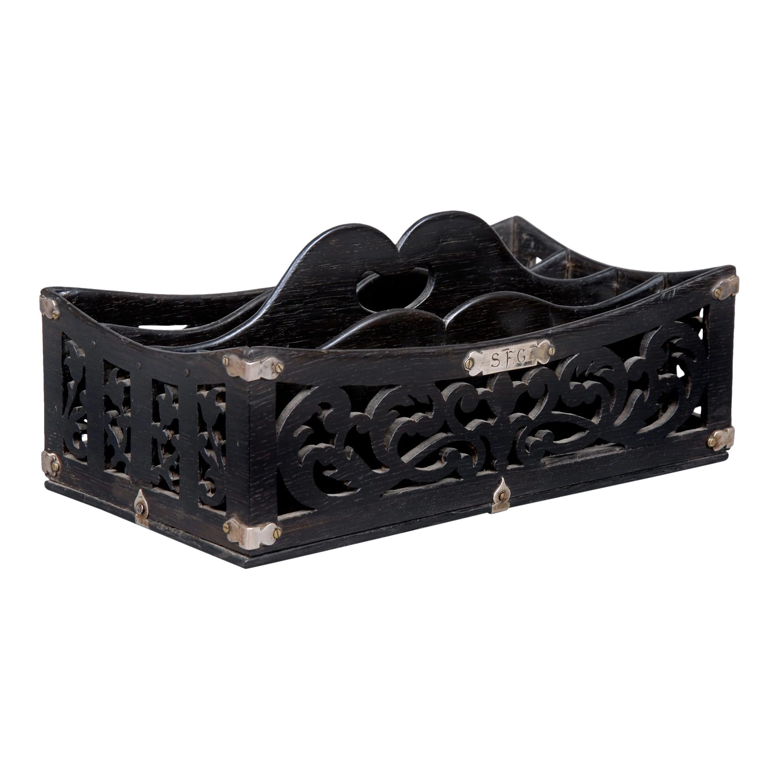 Regency Bog Oak Stationery Tray, Circa 1820 | Chairish