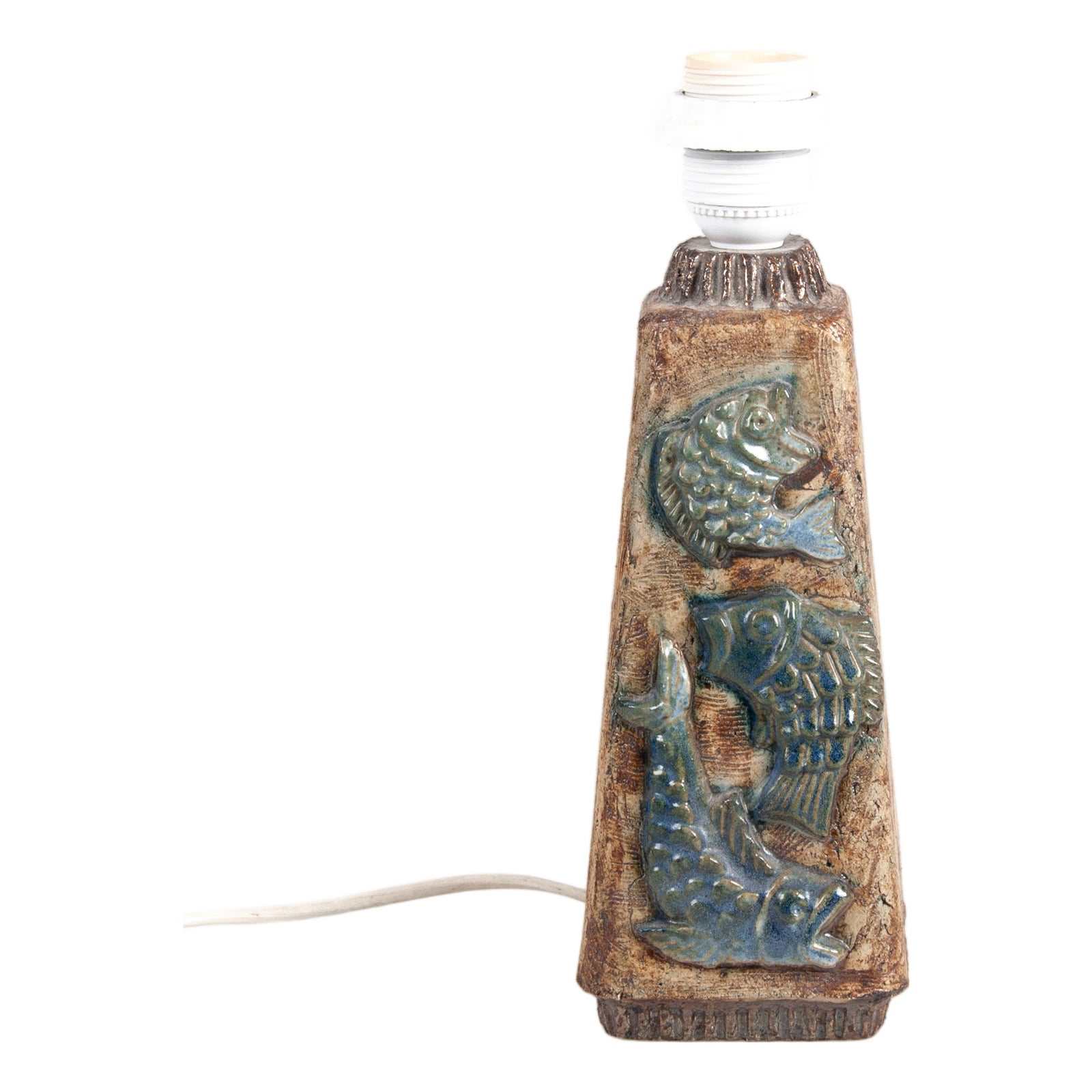 Ceramic Table Lamp by Willi Fischer, Sweden, 1960s | Chairish