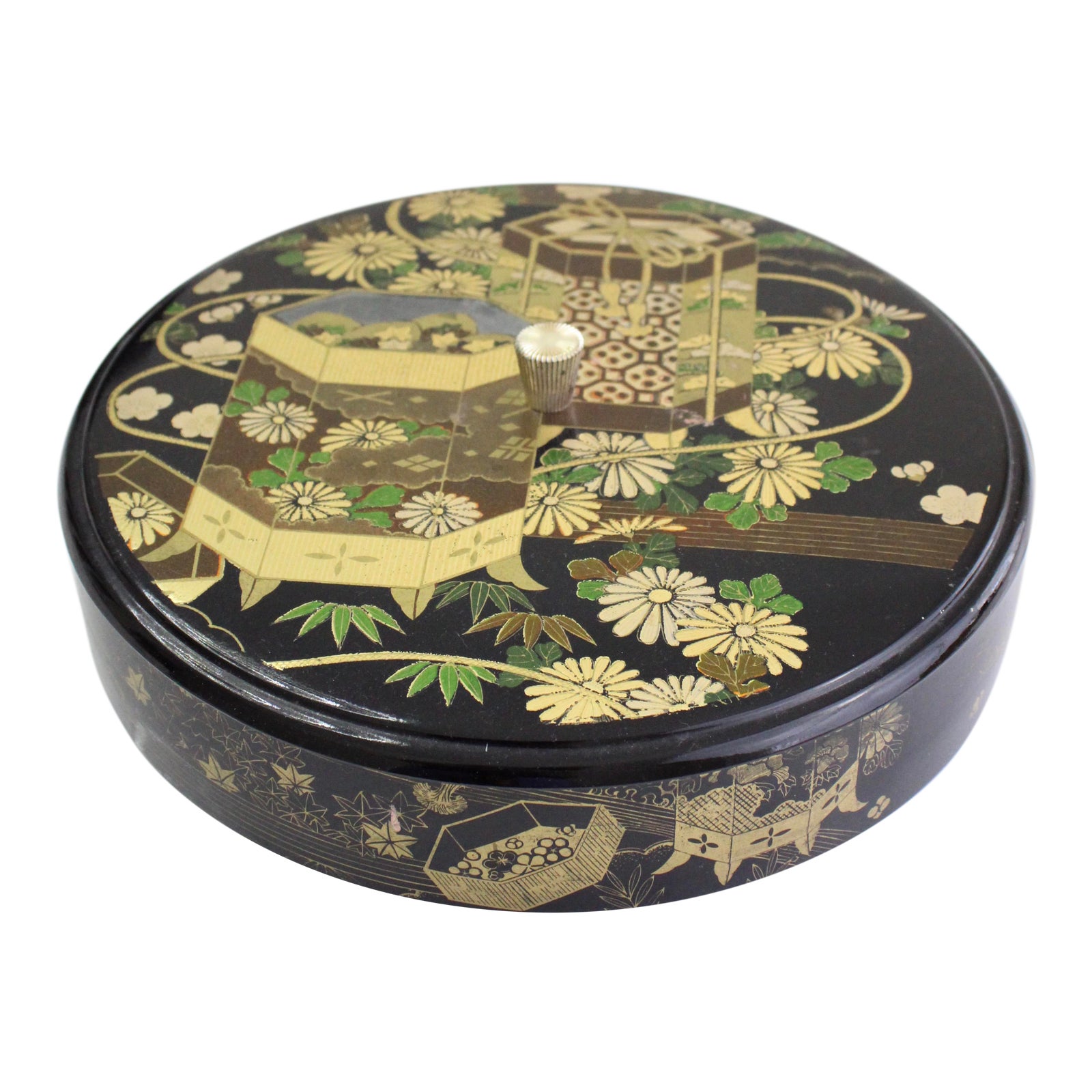 Boxes & Bins Storage & Organization Embossed Painted Mount Fuji ...