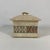 Inlaid Stone Box With Inlay Pattern and Brass Handle | Chairish