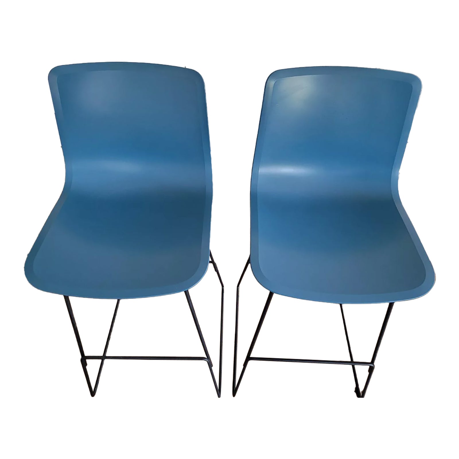 Pato Sledge Fredericia Bar Stools Designed by Welling/Ludvik - Set of 2 ...