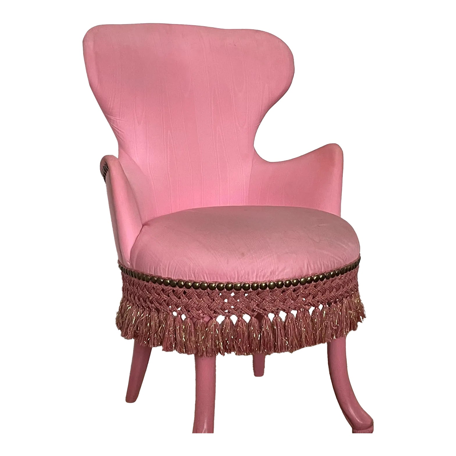 Gucci Pink Side Chair | Chairish