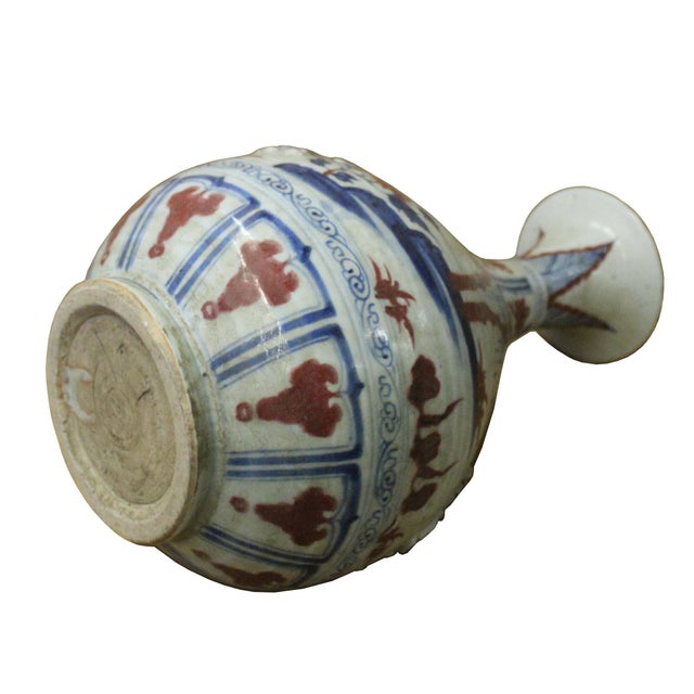 Handmade Ceramic Red Blue White Dimensional People Vase Jar Cs5134S ...
