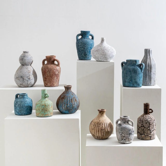 Rust Vase, Red Terracotta | Chairish