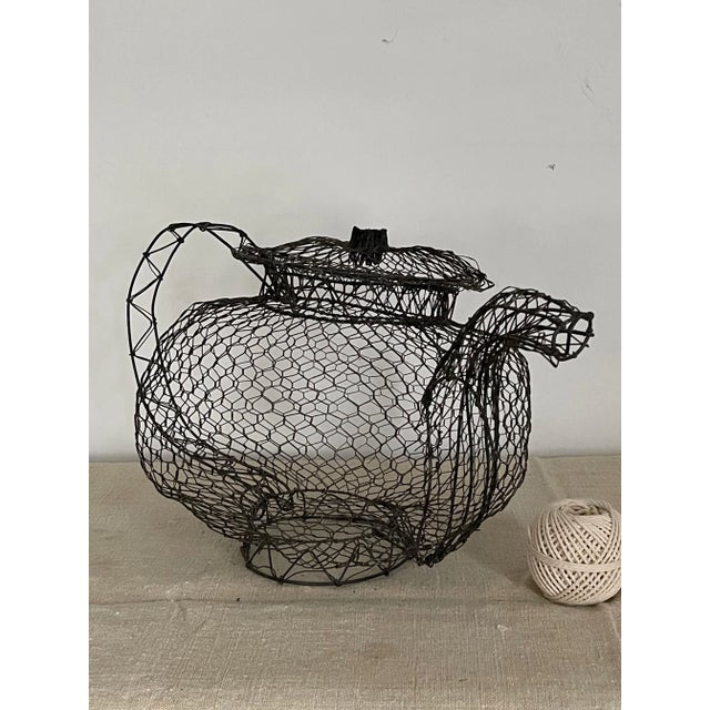 Mid 20th Century Collection of Three Handmade Wire Teapot Sculptures ...